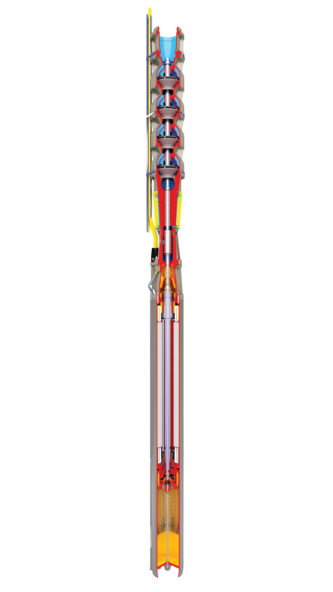 Industrial Byron Jackson Subm Submersible Pump Oil Filled Motor ...